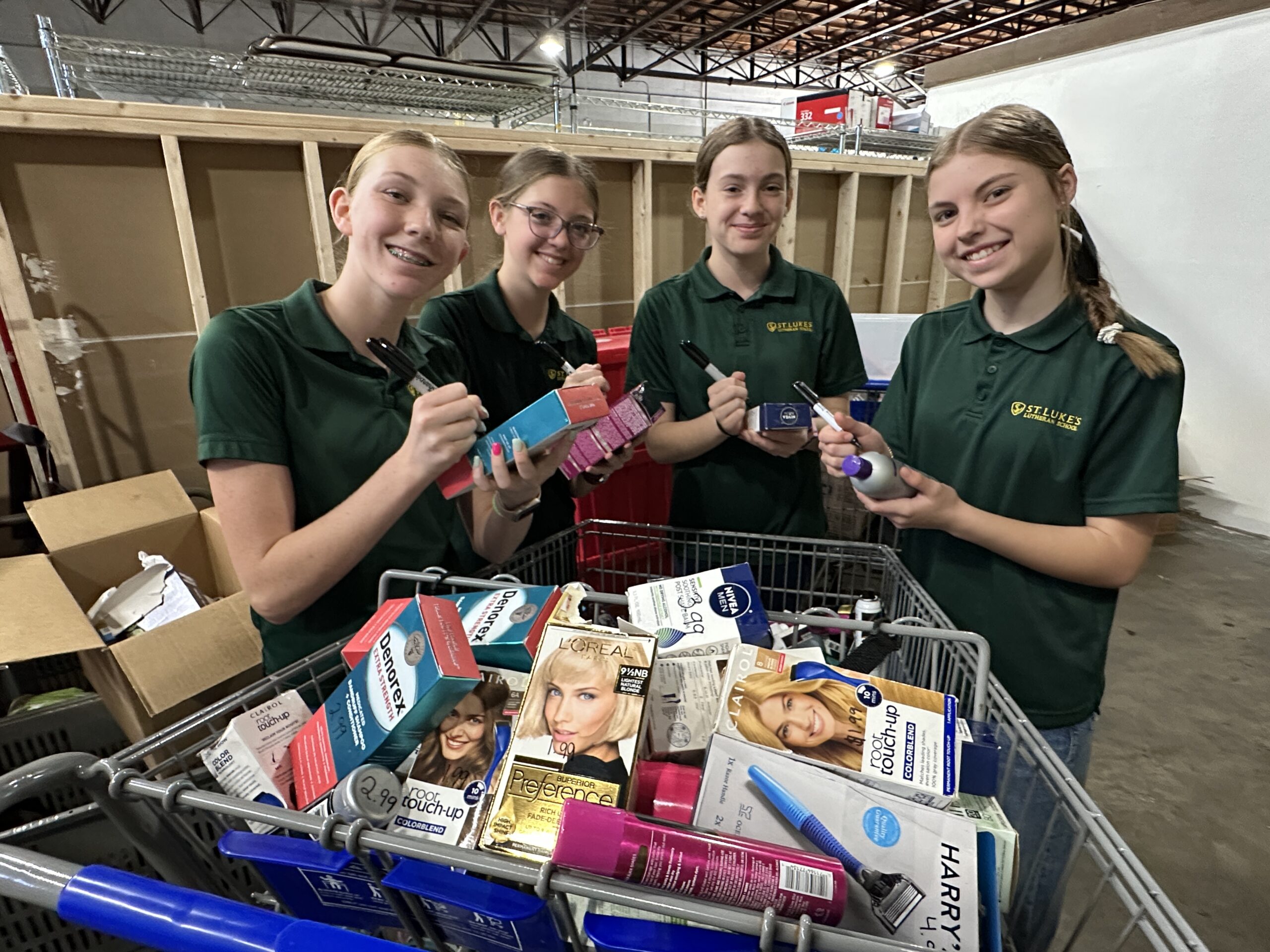 Middle School Service Day | ST. LUKE'S LUTHERAN CHURCH & SCHOOL